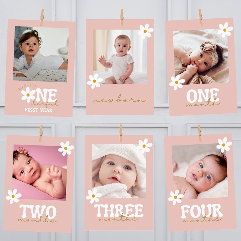 Monthly Photo Banner - Etsy