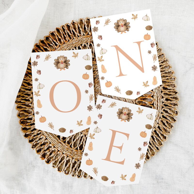 Fall Birthday Banner - Etsy