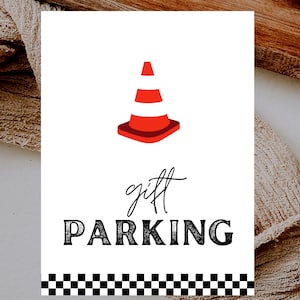 Race Car Party Signs, Editable Racing Decorations, Take One for the ...