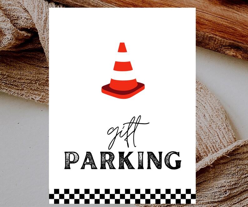 Race Car Party Signs Editable Racing Decorations Take One - Etsy