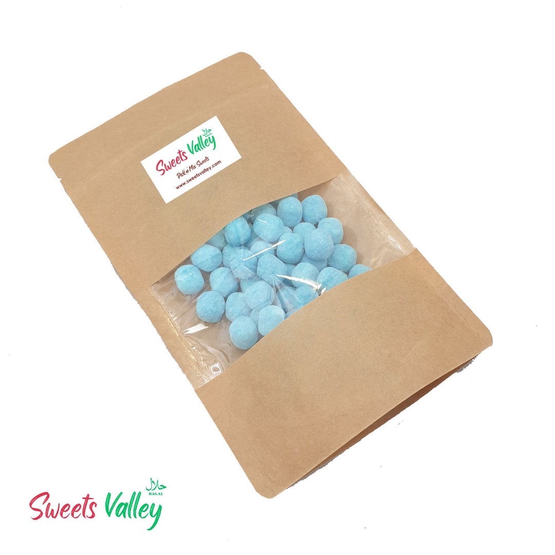 Blue Raspberry Flavour Bonbons Retro Chewey Tradional Sweets Pick N Mix ...