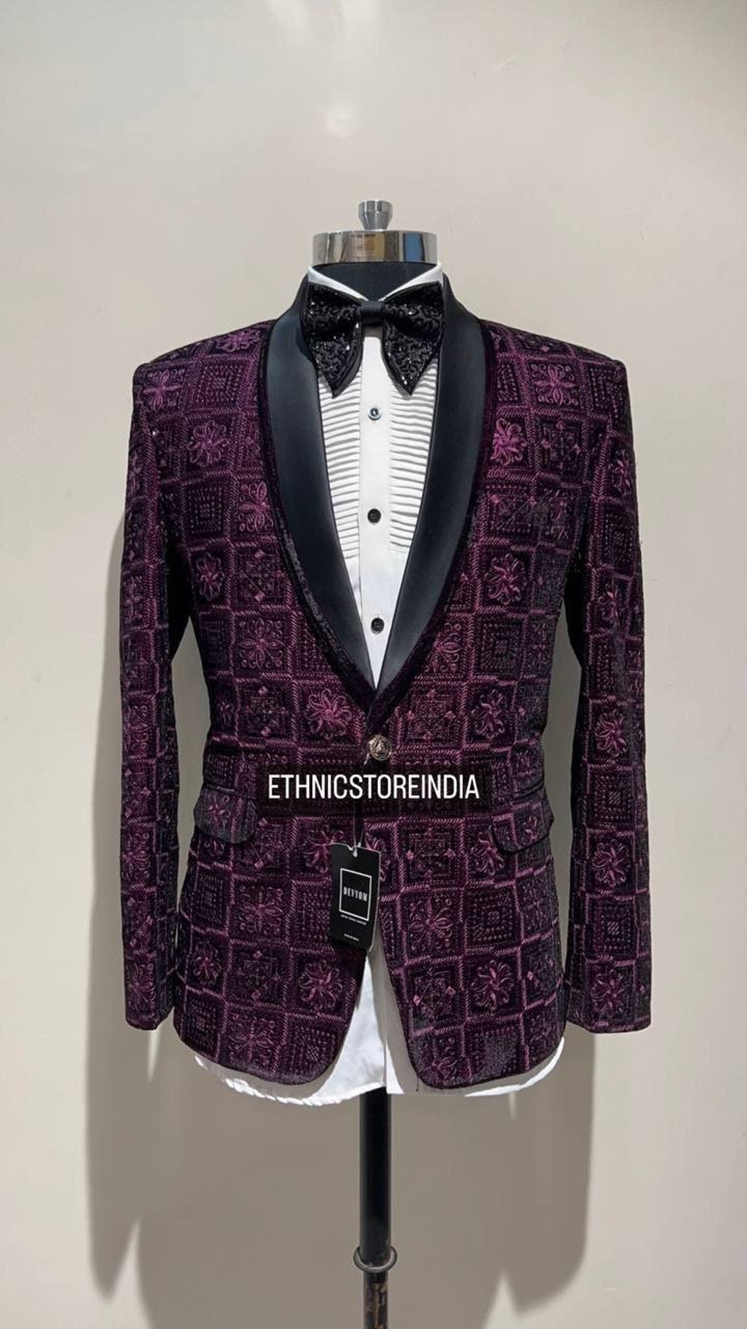Handmade Fancy Tuxedo Suit for Men | Wedding Wear Tuxedo Suit for Men ...