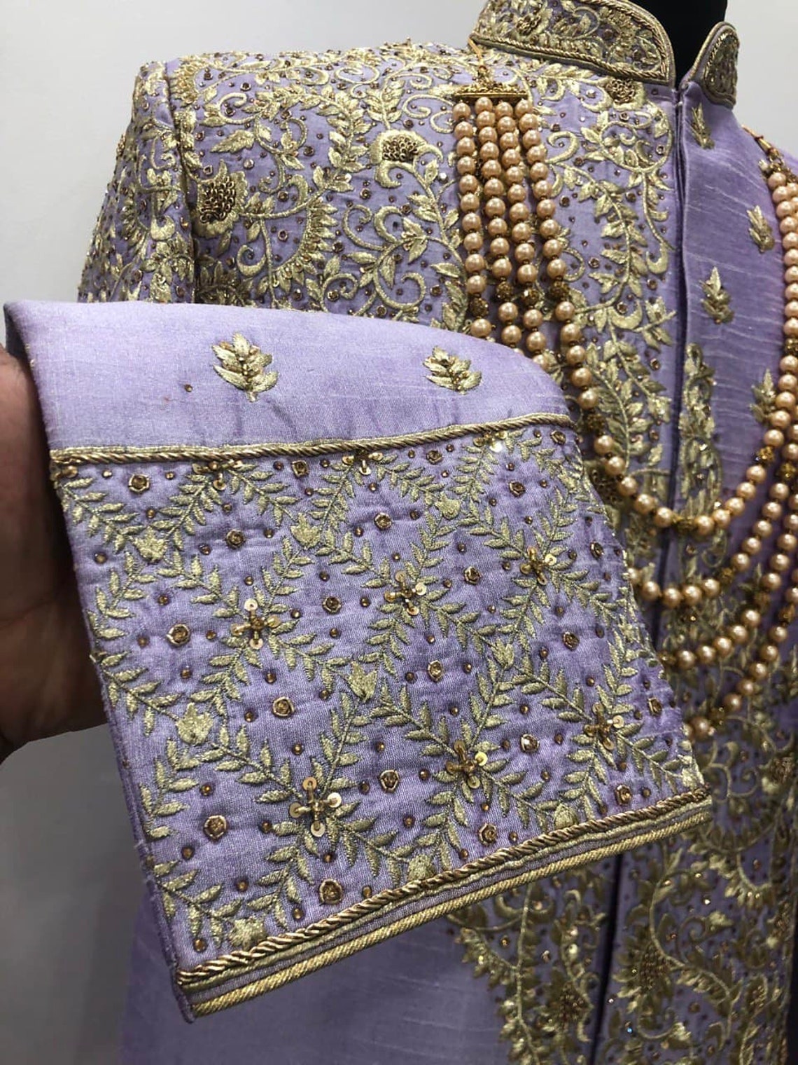 Mens Wedding Wear Embroidered Sherwani Set Sherwani For Men | Etsy