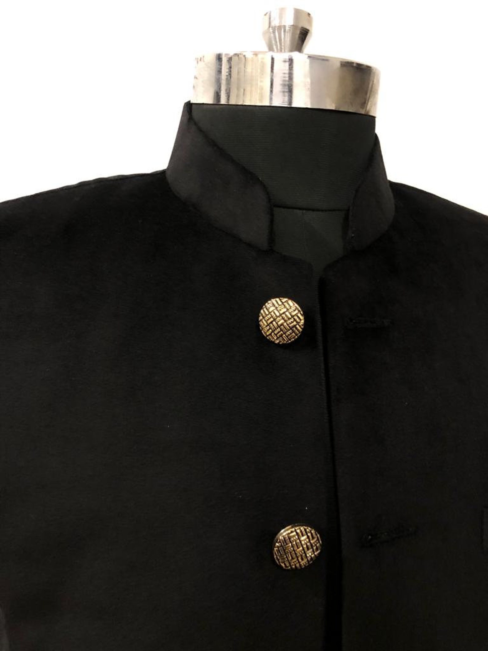 Solid Nawab Style Mens Sherwani sherwani Menmen Solid Velvet | Etsy