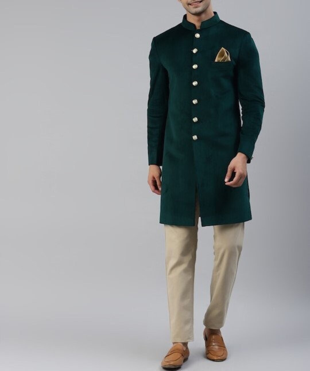 CUSTOM FIT Indian Ethnic Designer Indowestern Sherwani and - Etsy