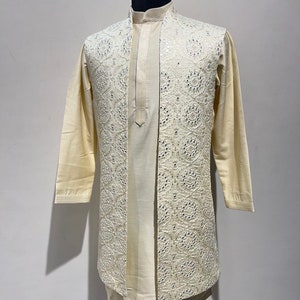 CUSTOM MADE Long Nehru Jacket for Man Bandi for Men Nehru - Etsy