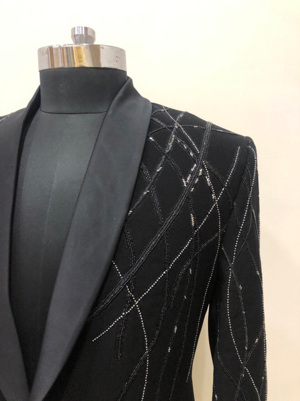 Hand Embroidered Fancy Tuxedo Suit for Men Wedding Wear - Etsy