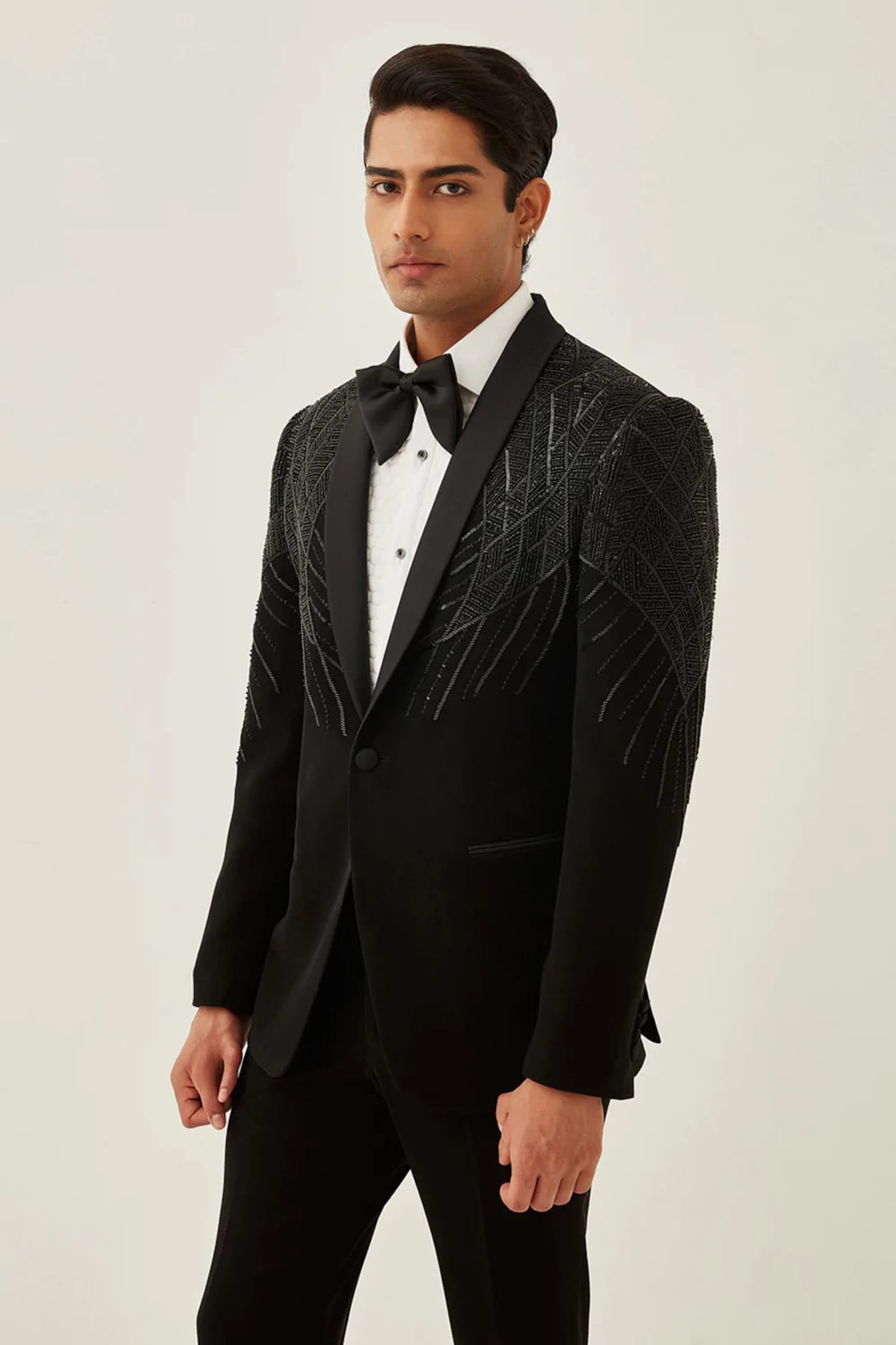 Hand Embroidered Fancy Tuxedo Suit for Men Wedding Wear - Etsy