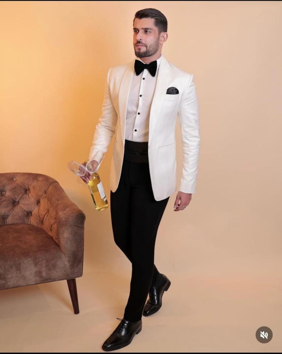 Mens Suit Stylish Two Piece Mens Suit for Wedding, Engagement, Prom ...