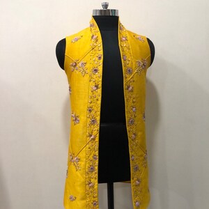 CUSTOM MADE Long Nehru Jacket for Man, Bandi for Men, Nehru Jacket for ...