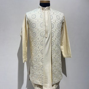 CUSTOM MADE Long Nehru Jacket for Man Bandi for Men Nehru - Etsy