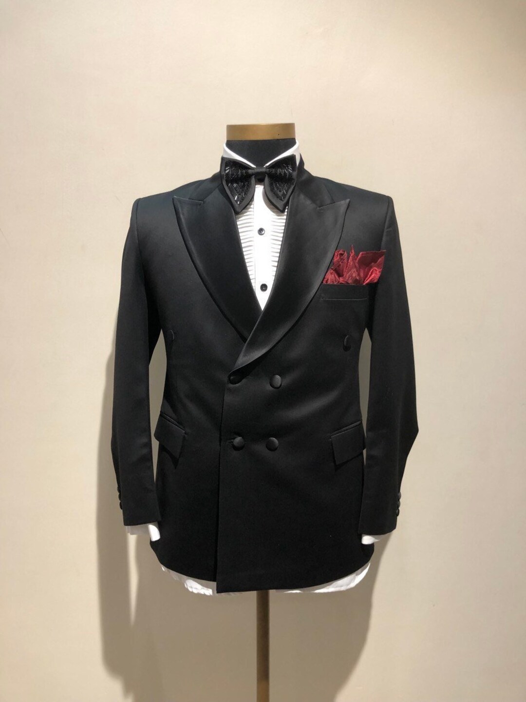 CUSTOM FIT Handmade Fancy Tuxedo Suit for Men| Wedding Wear Tuxedo Suit ...