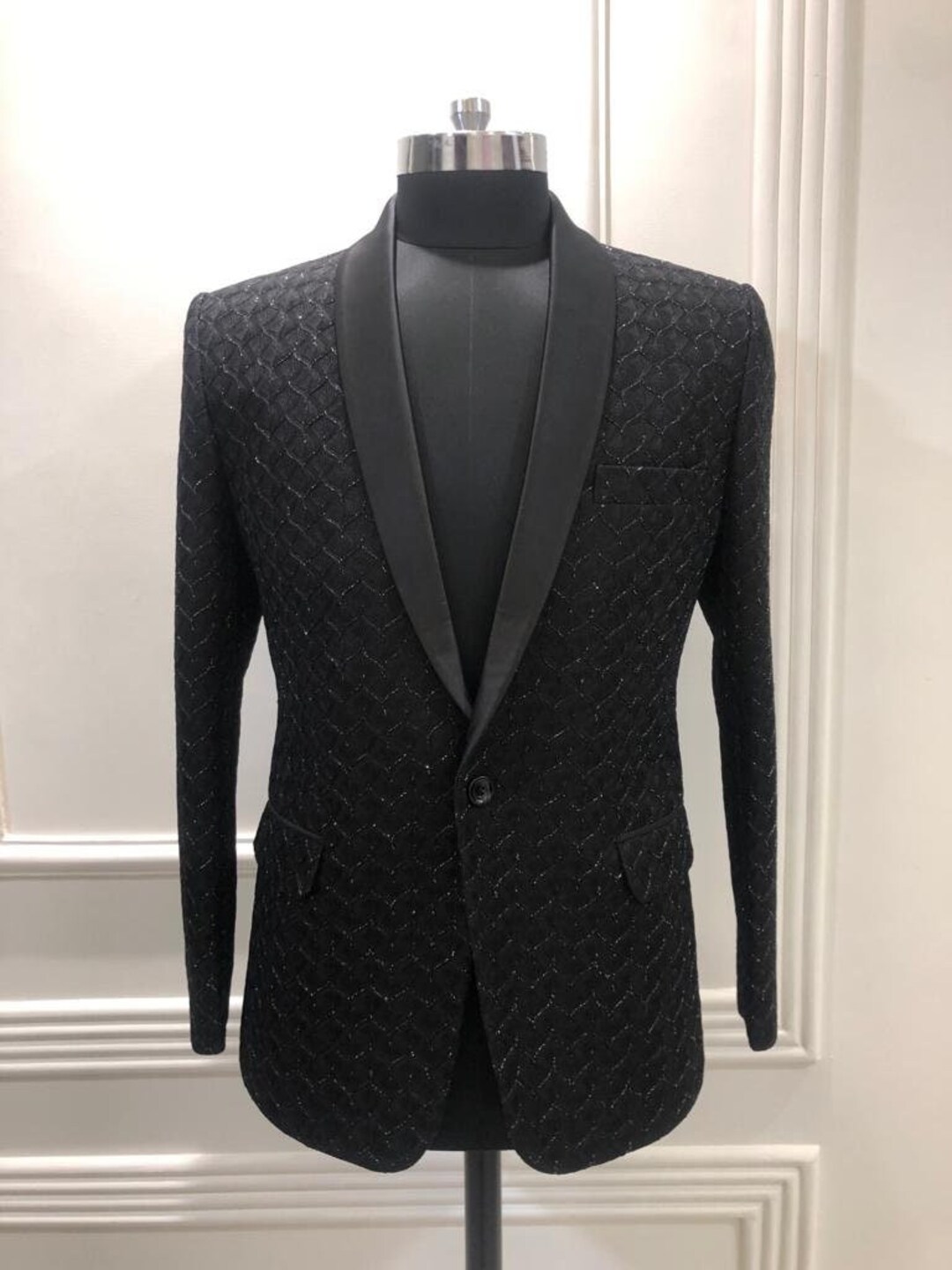 Handmade Fancy Tuxedo Suit for Men | Wedding Wear Tuxedo Suit for Men ...