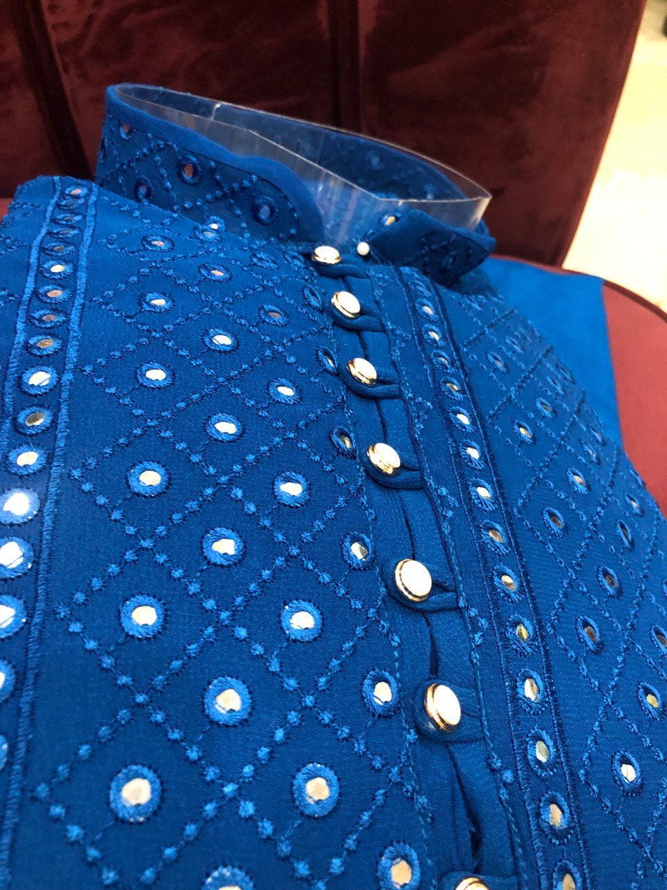 Handmade Mens Mirror Work Kurta Pyjama Set Wedding Wear - Etsy