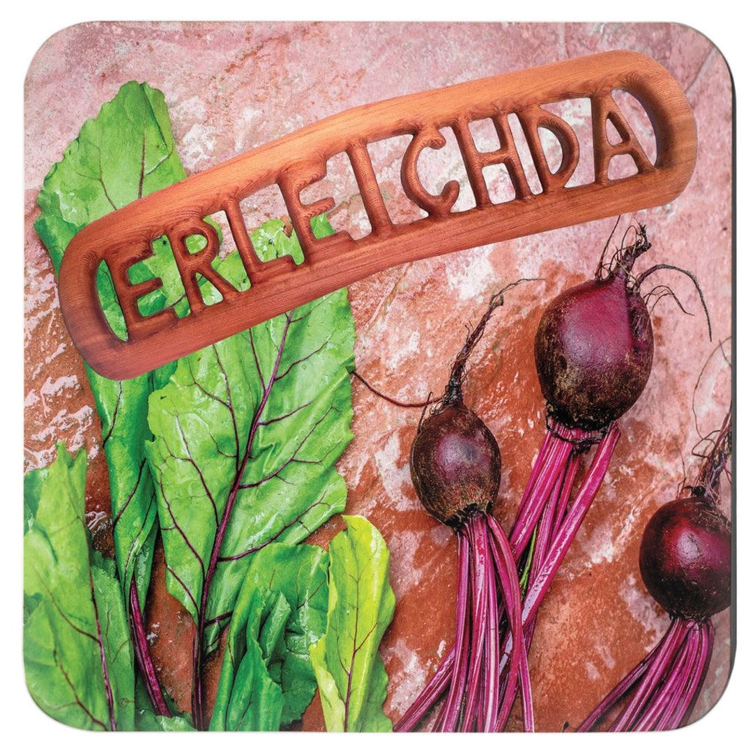Erleichda Wood Carving and Beets Coaster Set Tom Robbins - Etsy