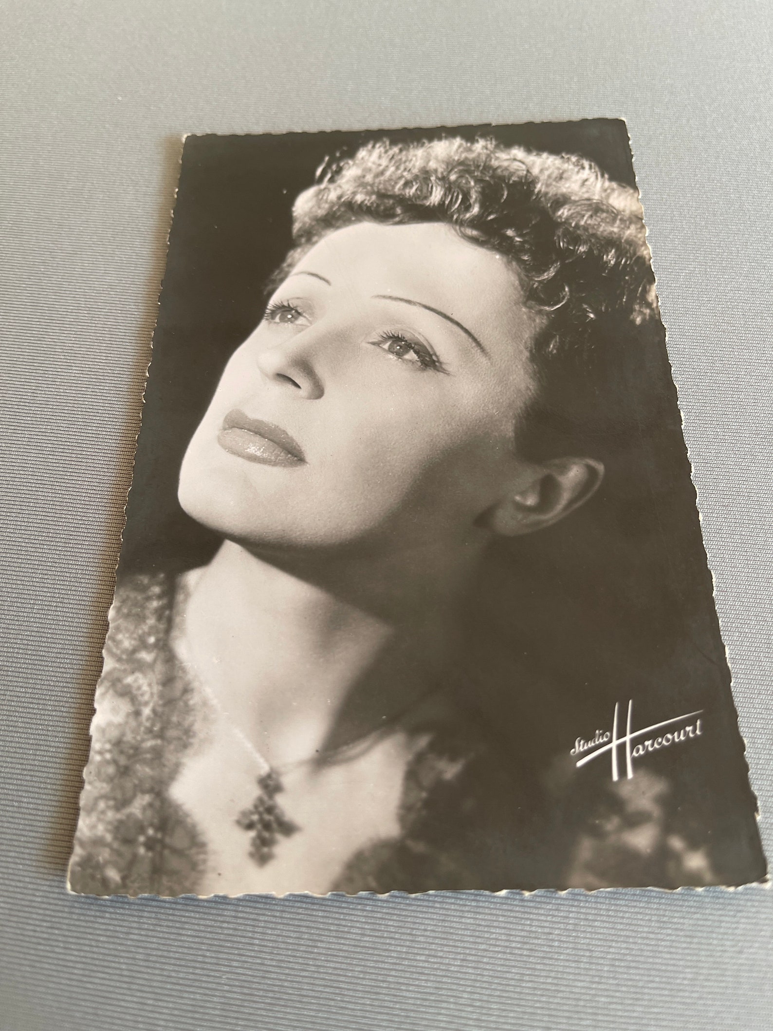 Edith Piaf Artist Card 50s - Etsy