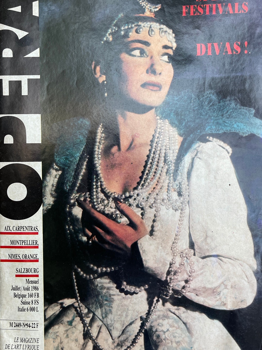 Opera International Magazine 1986 DIVAS! - Etsy