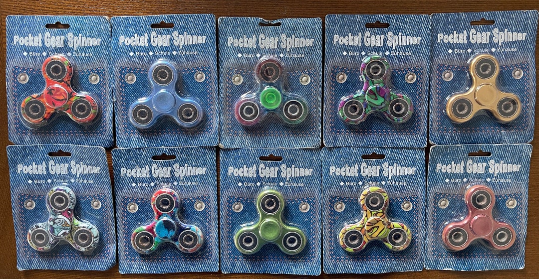 Pocket Gear Spinner 10pcs Fidget Spinner - Etsy