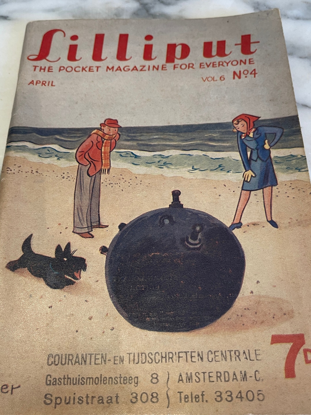 Lilliput Magazine No.4 Vol 6 April Issue No.34 - Etsy