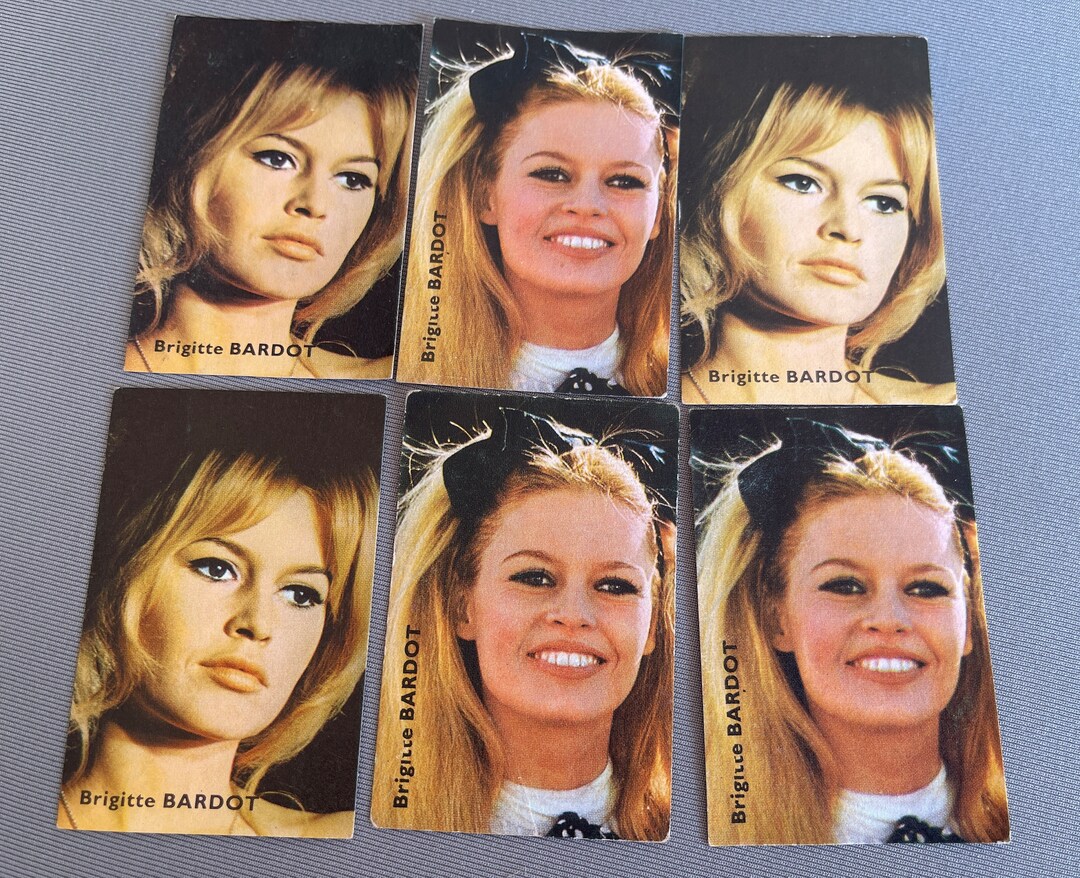 Brigitte Bardot Collectors Cards Victoria - Etsy