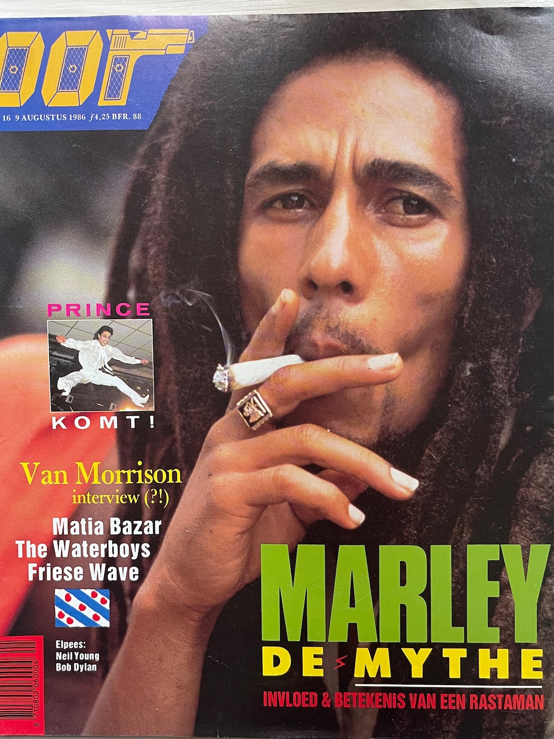 Pop Music Magazine 1986 BOB MARLEY - Etsy