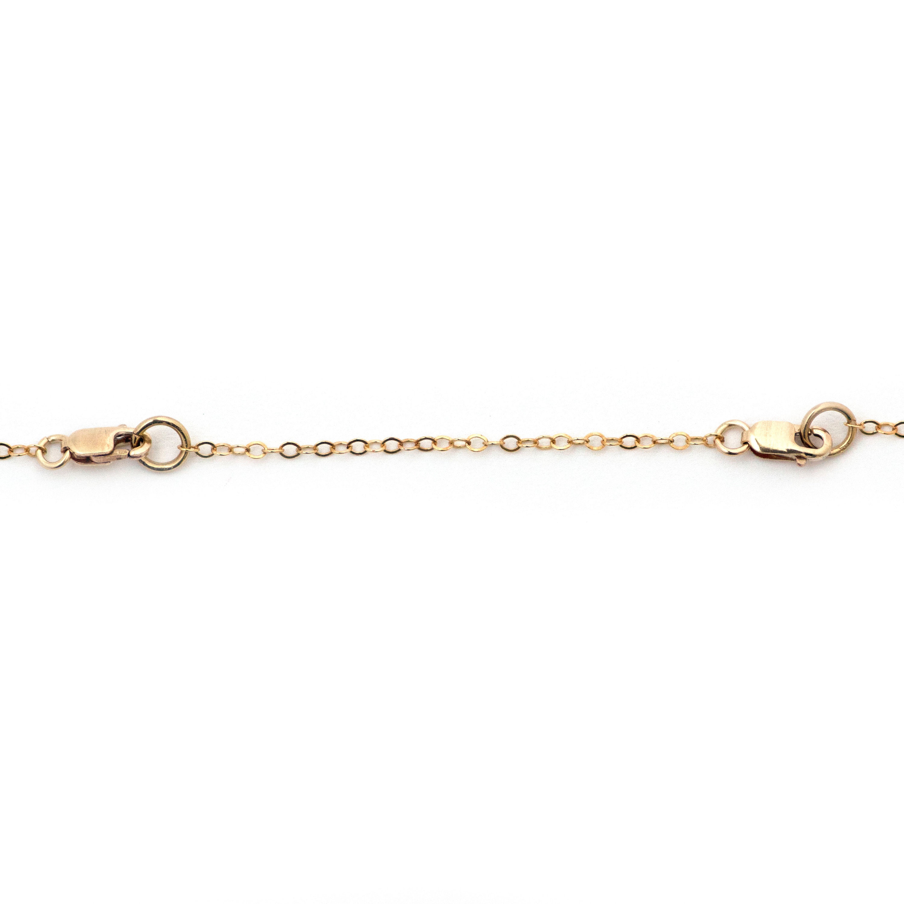 14k Gold Filled 2 Inch Chain Extender With Lobster Clasp, Removeable ...