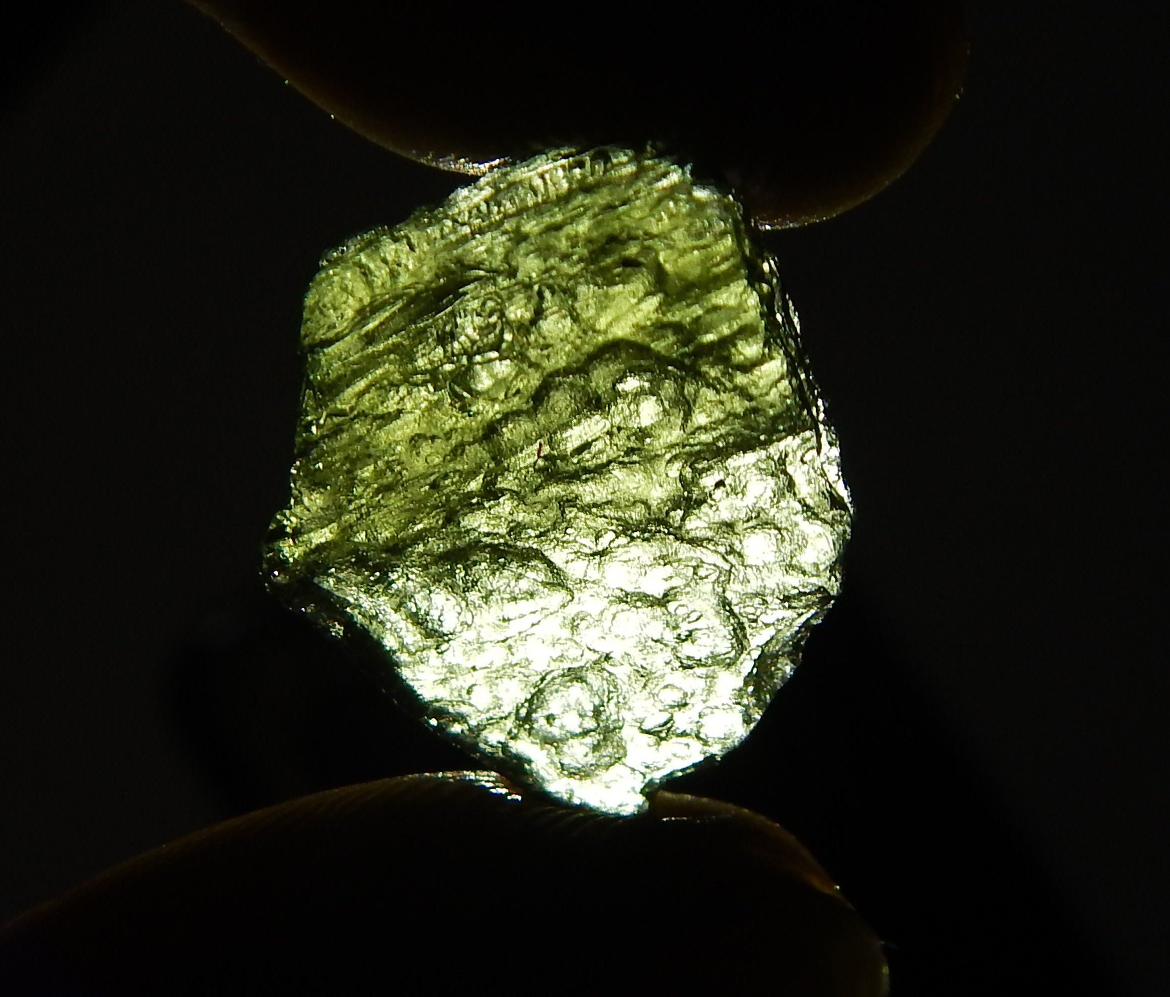 Moldavite Rough Stone 18x8x4mm Size Moldavite Stone 1.45 | Etsy