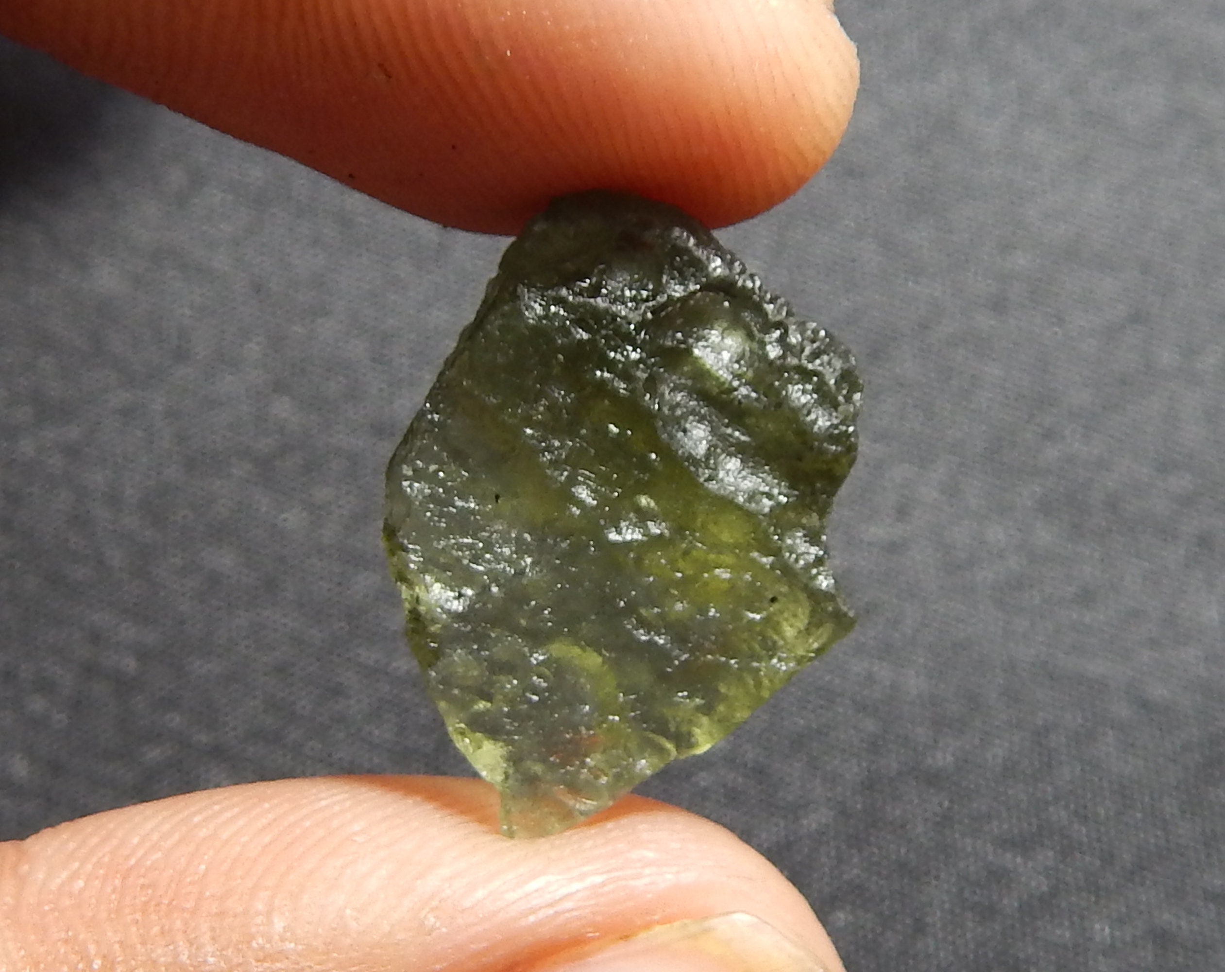Moldavite Rough Stone 18x8x4mm Size Moldavite Stone 1.45 | Etsy