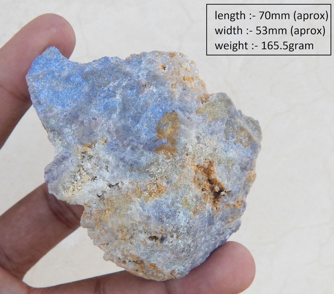Raw Dumortierite, Natural Dumortierite Stone, Rough Dumortierite, Losse ...