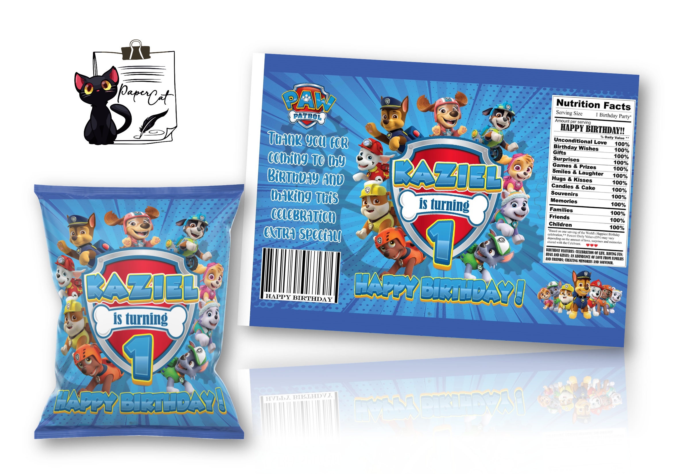 Paw Patrol Chip Bag, Paw Patrol Birthday Theme and Paw Patrol Party ... Paw Patrol Chip Bag, Paw Patrol Birthday Theme and Paw Patrol Party ...