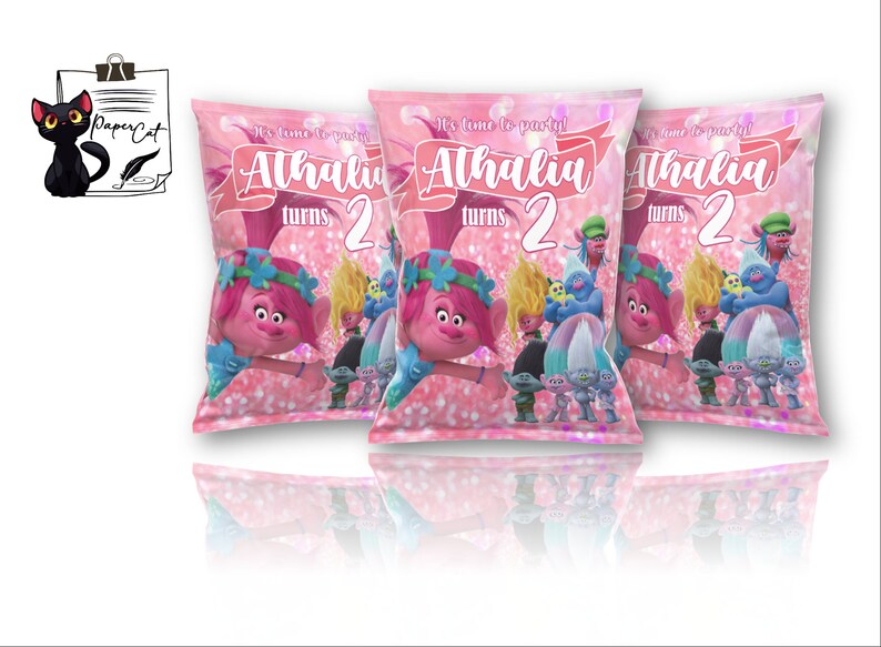 FRUIT SNACK, Trolls Fruit Snack Chip Bag and Trolls Fruit Snack Party ...