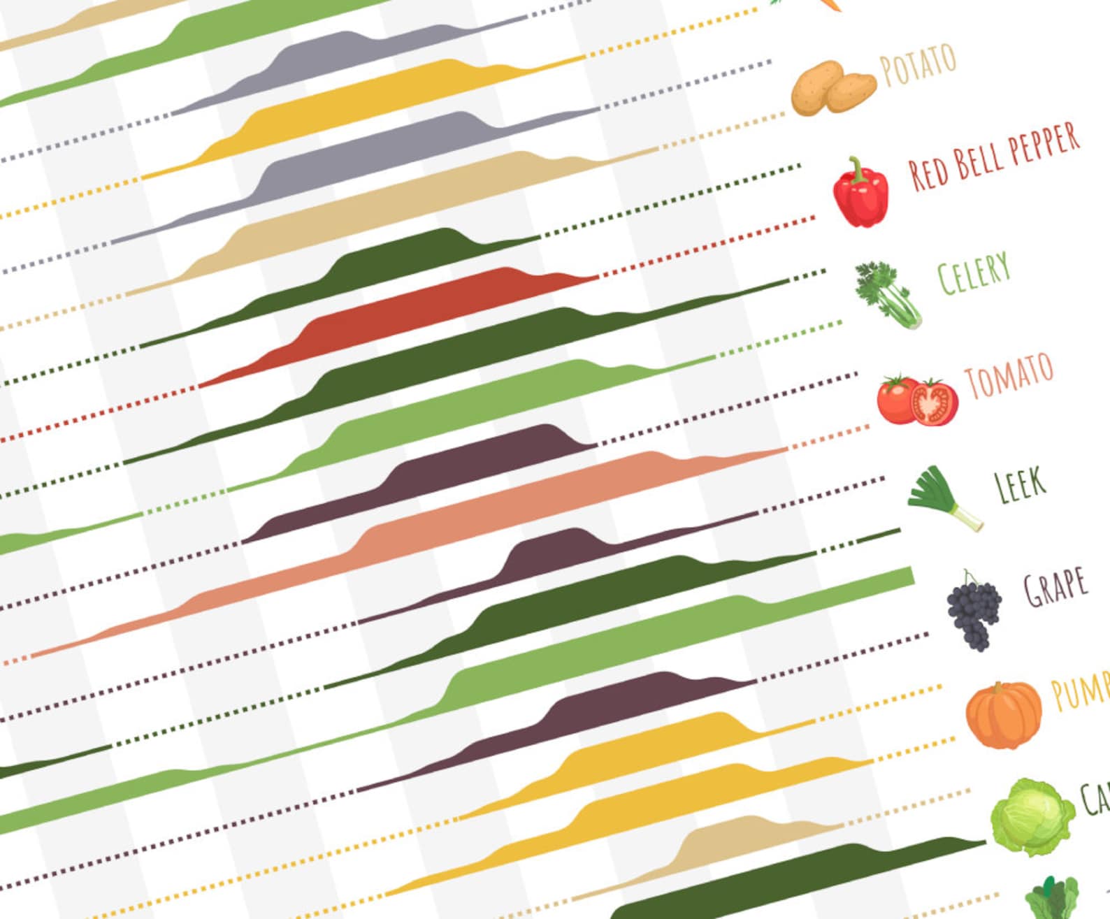 Eat Fresh, Eat Local - Seasonal Fruits and Vegetables Guide - 8 Regions ...