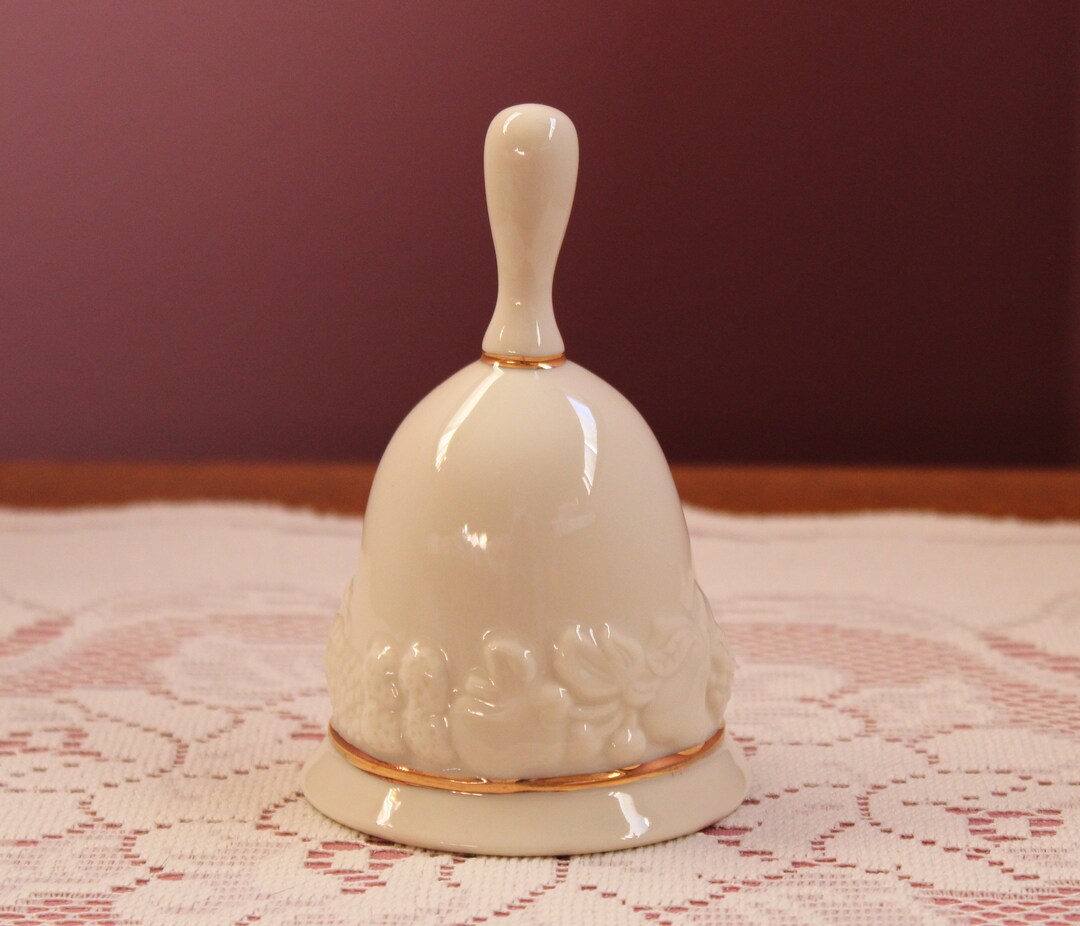 Vintage Fruit Embossed Lenox Bell - Etsy