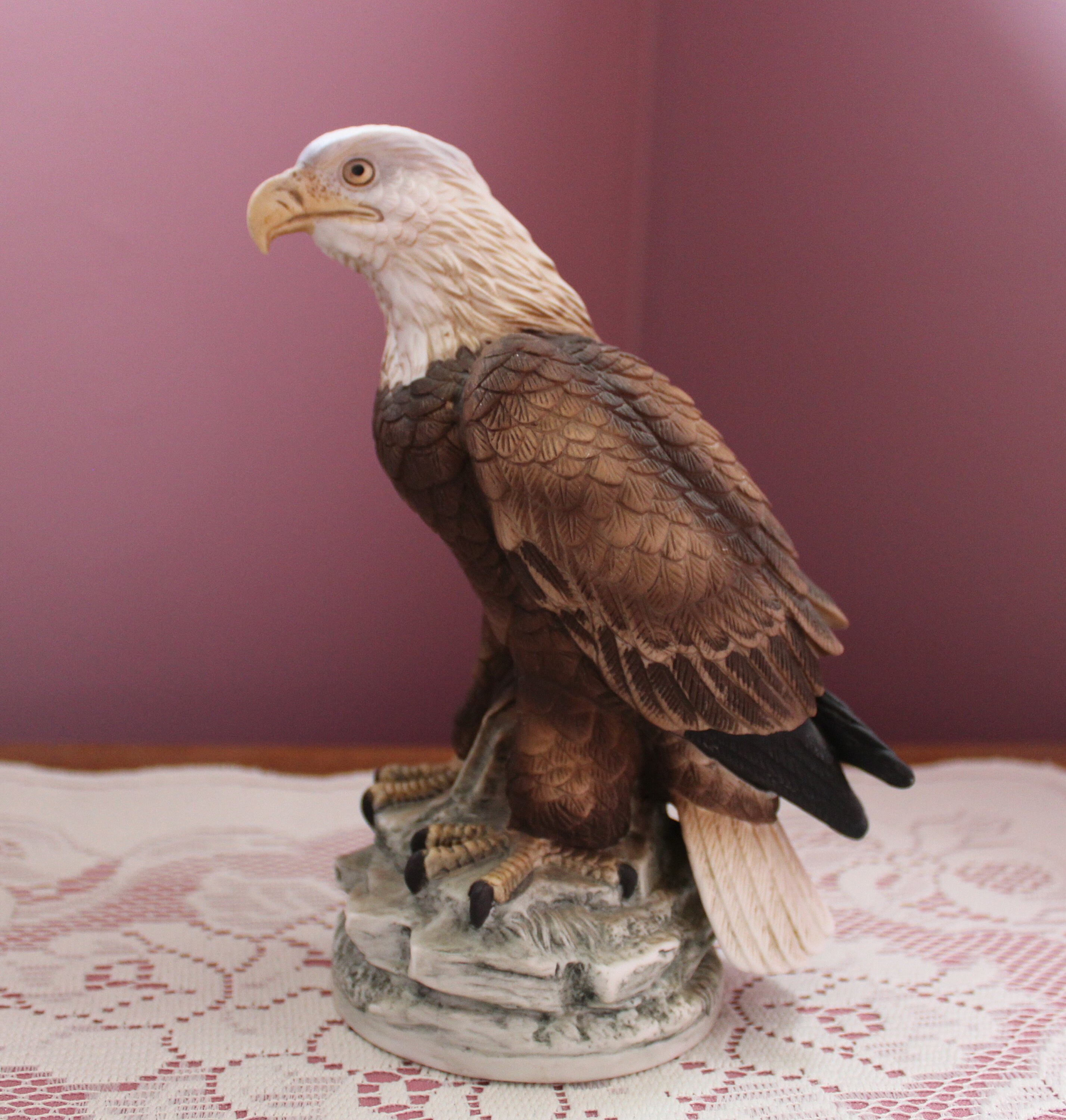 Andrea by Sadek Bald Eagle Bird Figurine MINT | Etsy