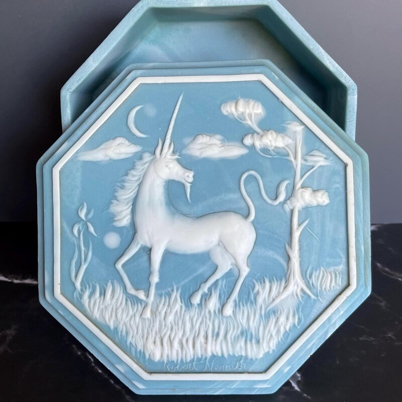 Incolay Jewelry Box - Etsy