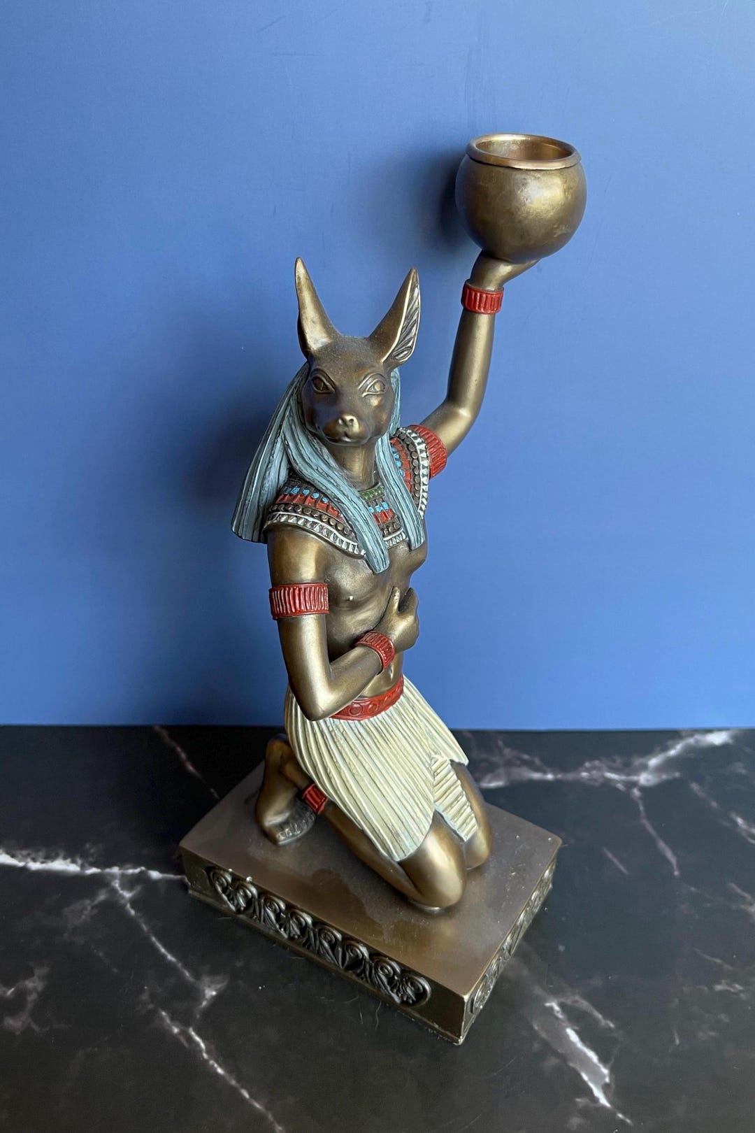 Large Egyptian Anubis Statue - Pacific Giftware - Etsy