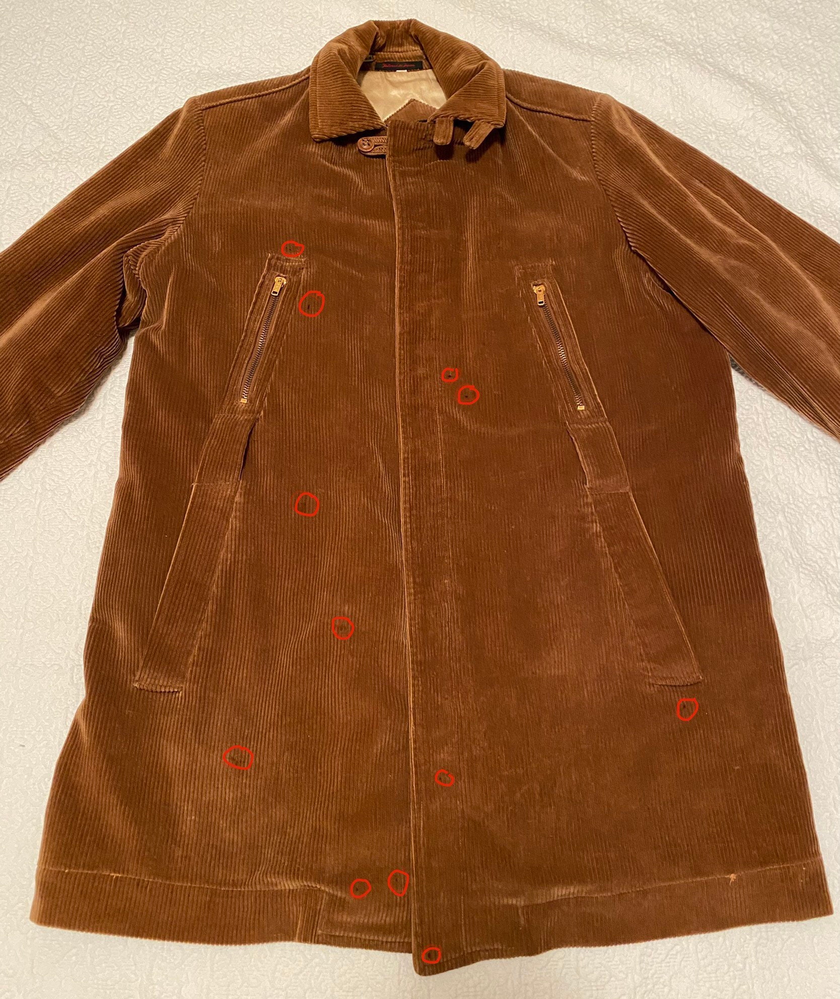 Vintage Men’s Brown Corduroy Men’s Shop Jacket - Etsy