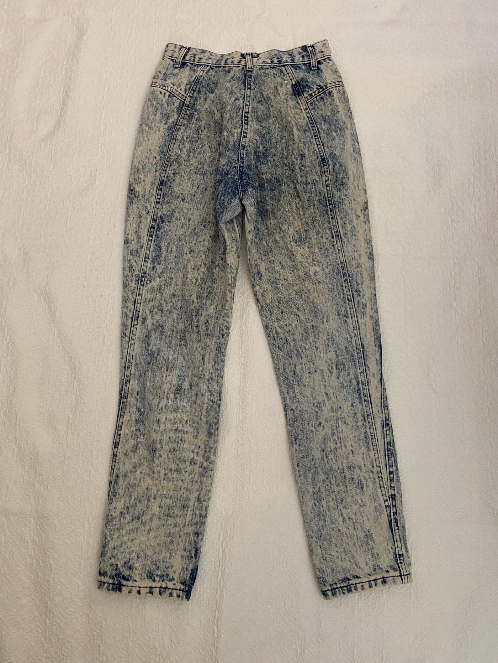 Vintsge 1980’s Chic Acid Wash Denim Jeans - Etsy