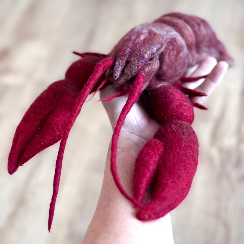 Felt Lobster - Etsy