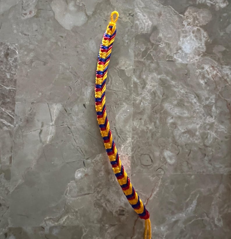 Manillas Colombianas, Colombian Bracelet, Handmade Colombia Bracelet - Etsy