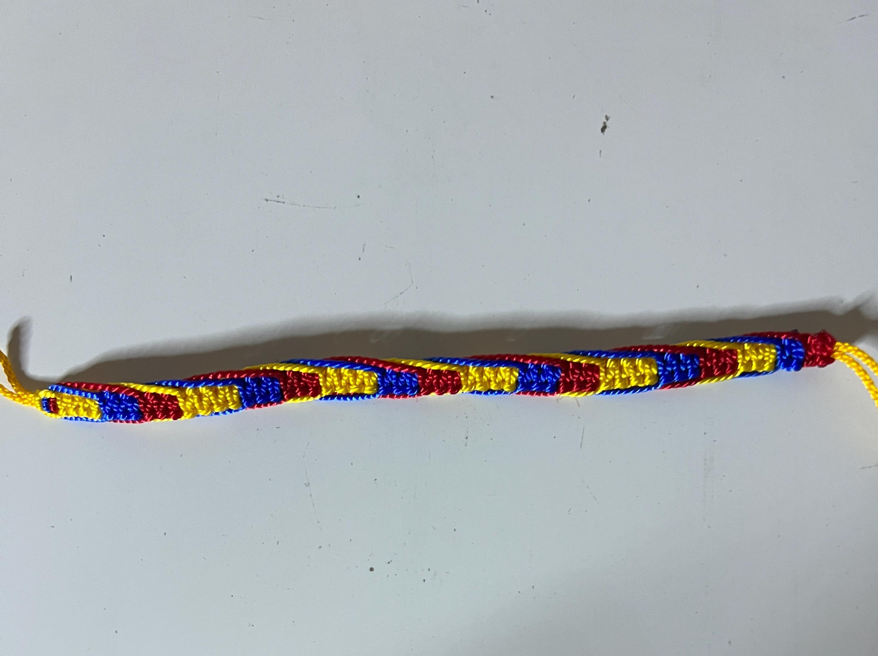 Colombian Bracelet, Manillas Colombianas Colombian Flag Color Bracelet ...
