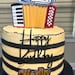 Cake Topper Acordeon, Sombrero Voltiao, Traditional Colombia Cake ...
