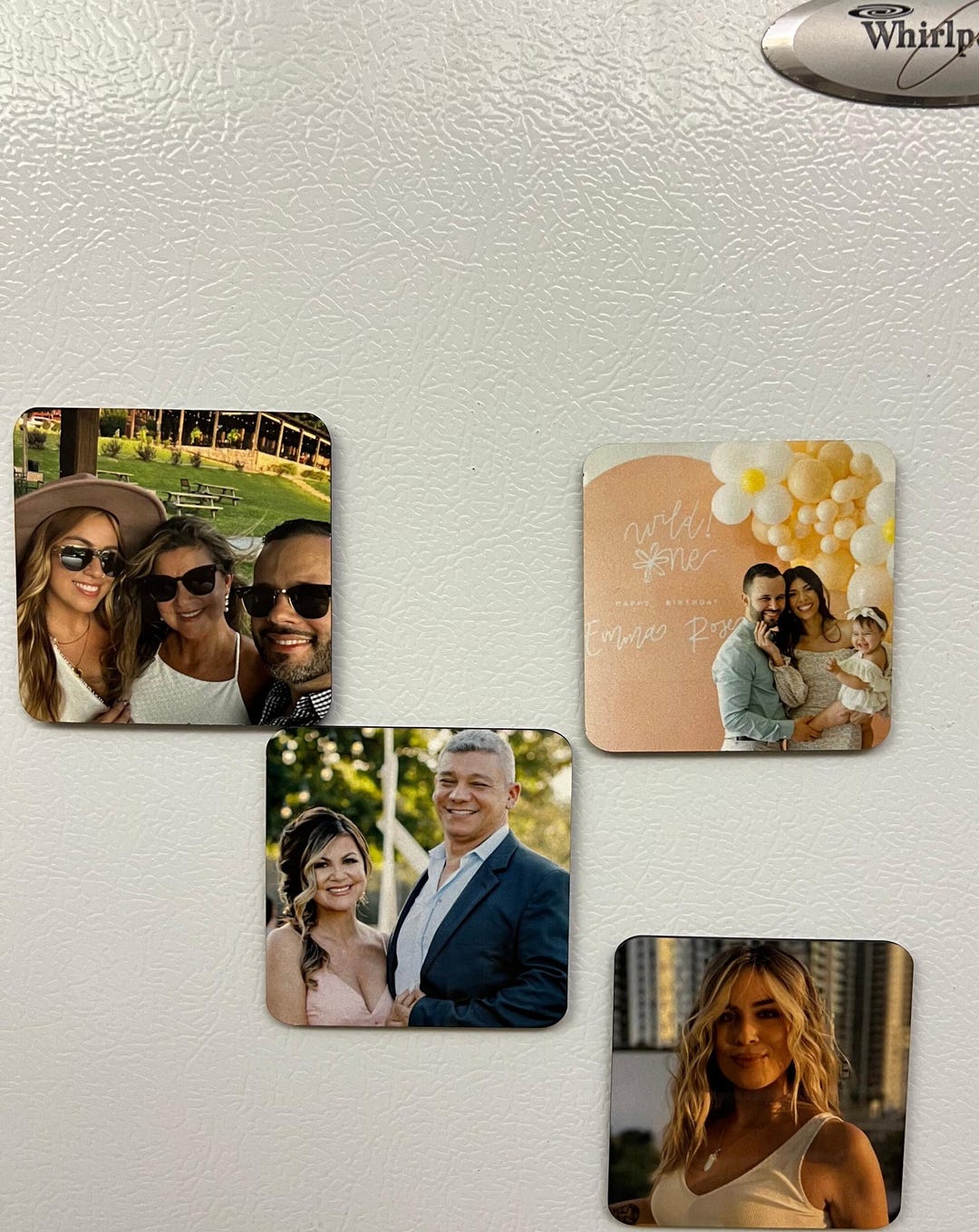 Custom Photo Fridge Magnets, Personalized 3-inch Square - Etsy