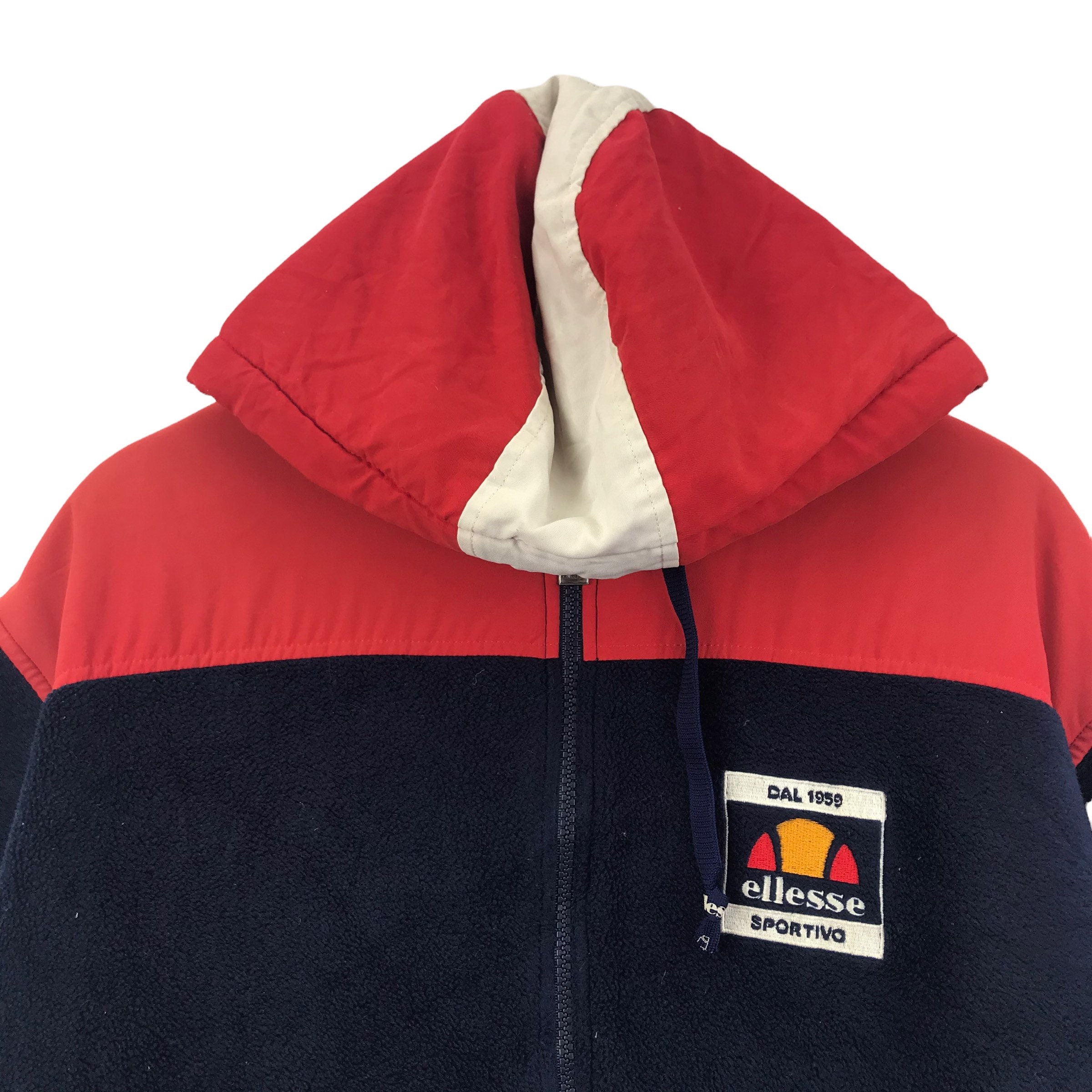 ELLESSE PERUGIA ITALIA Red Outdoor Hooded Jacket - Etsy