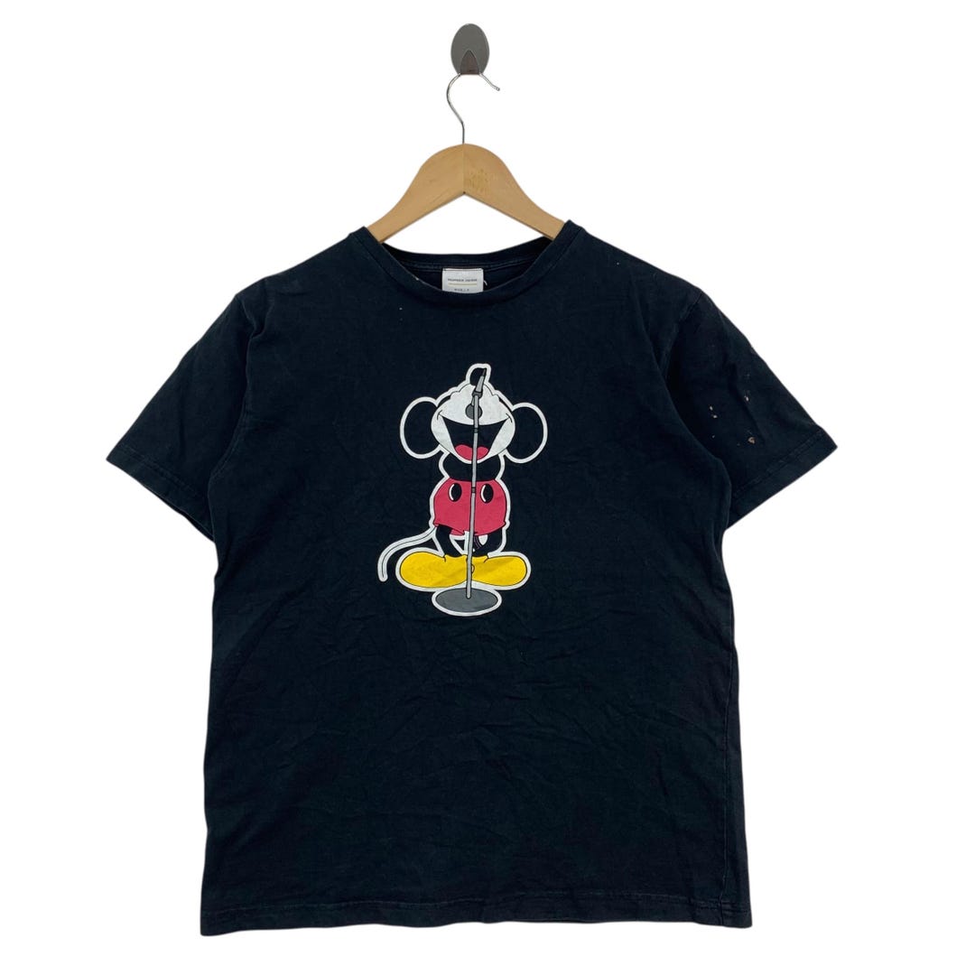 NUMBER NINE Mickey Mouse Kooks Ltd Japanese Brand N(9) Short Sleeve ...