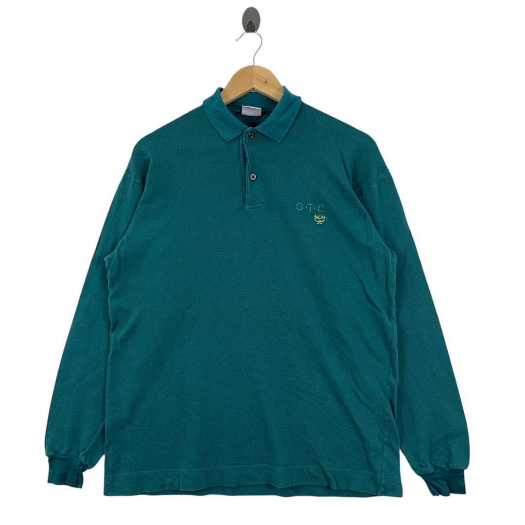 Vintage MCM Over the Counter Collar Long Sleeve Tshirt - Etsy