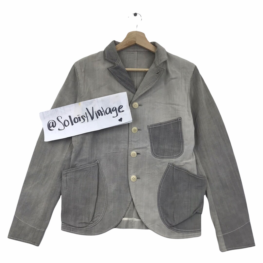 YOHJI YAMAMOTO Y’S Japan Designer Patchwork Fancy Jacket - Etsy