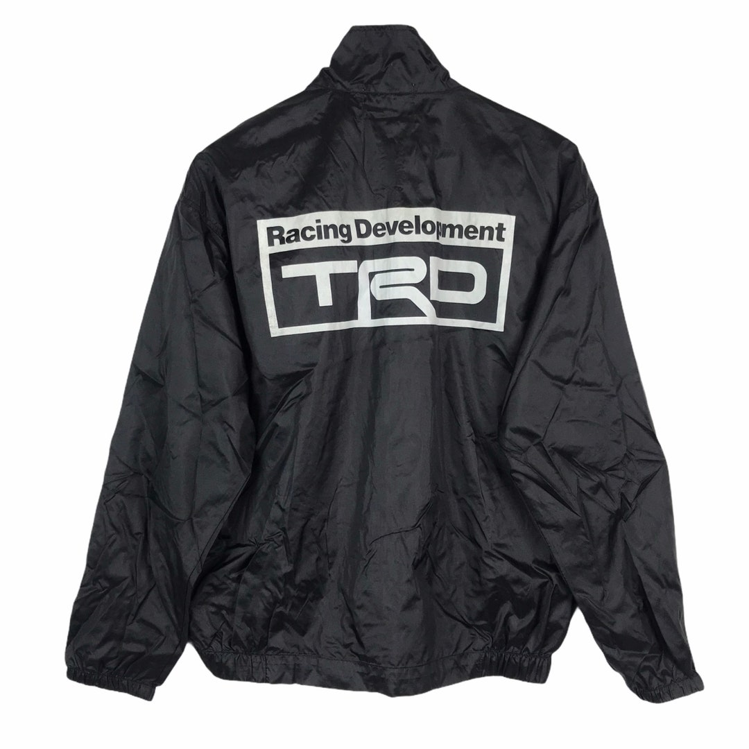 TRD TOYOTA Racing Development Motor Sports Patches Black Windbreaker ...