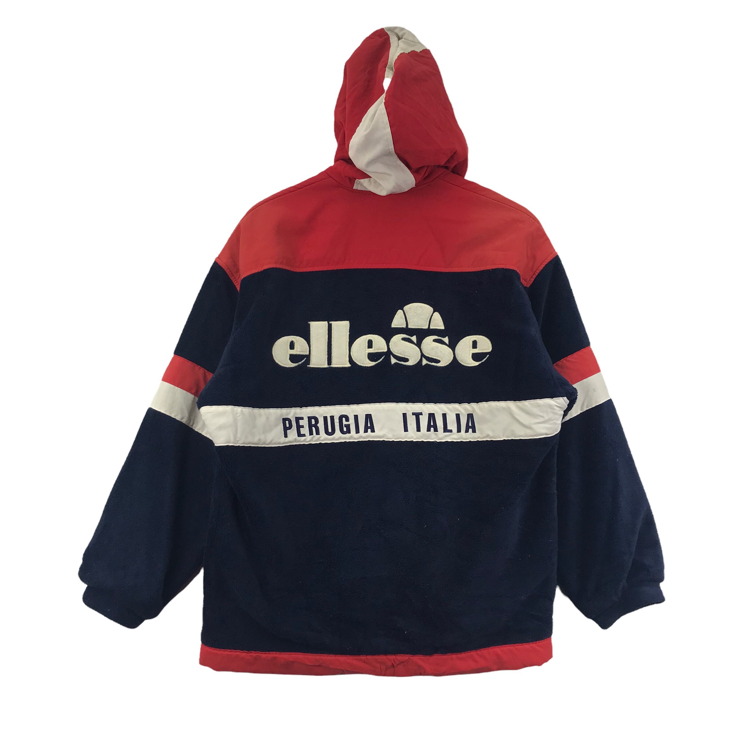 ELLESSE PERUGIA ITALIA Red Outdoor Hooded Jacket - Etsy