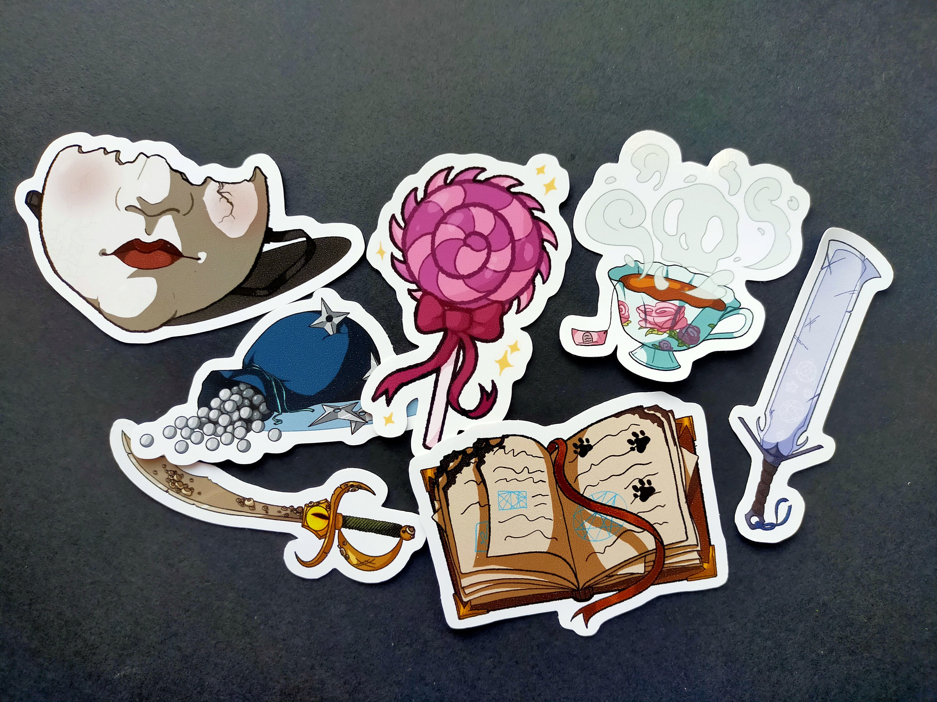 Mighty Nein Inspired Sticker Set | Etsy
